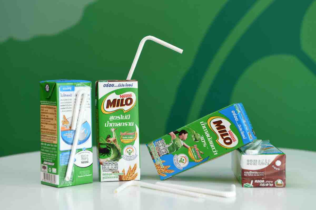 เนสท์เล่เข็น “ไมโล ยูเอชที หลอดกระดาษ” เขย่าวงการยูเอชที ครั้งแรกในไทย