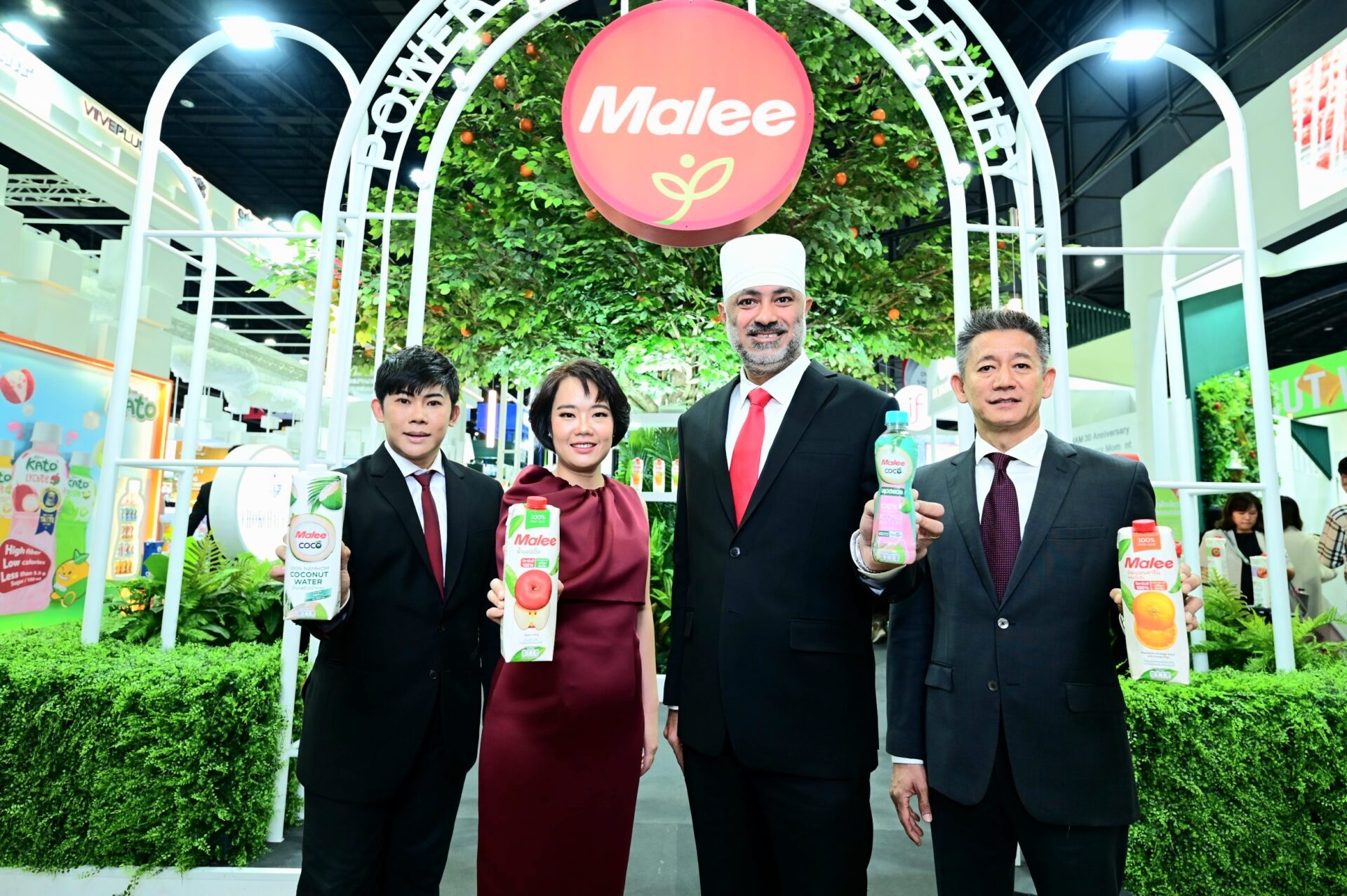 Malee Group’s concept of “Power of Plant and Dairy” at THAIFEX Anuga ...